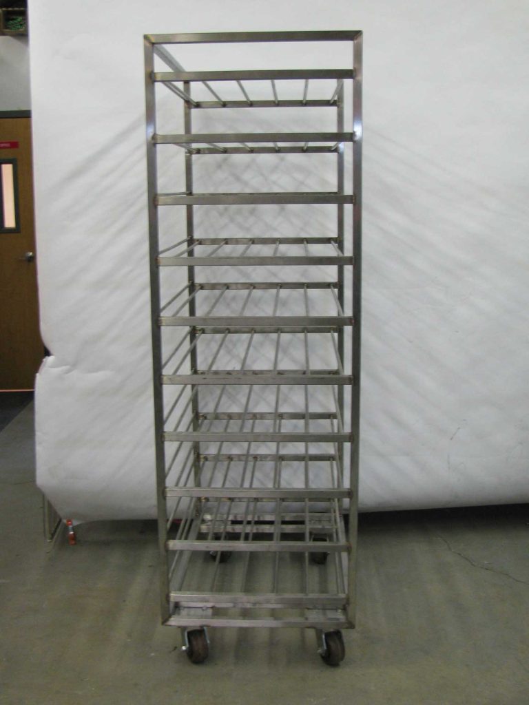 Customized bakery racks for a leading commercial baking company