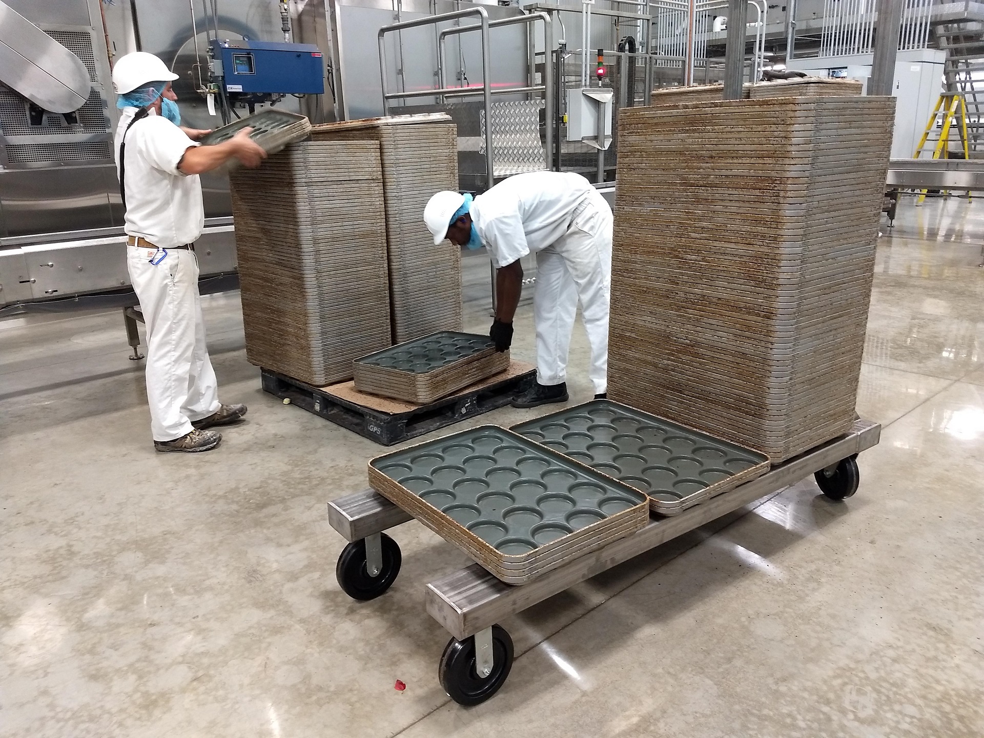 Custom Built Pan Carts For A Leading Commercial Bakery