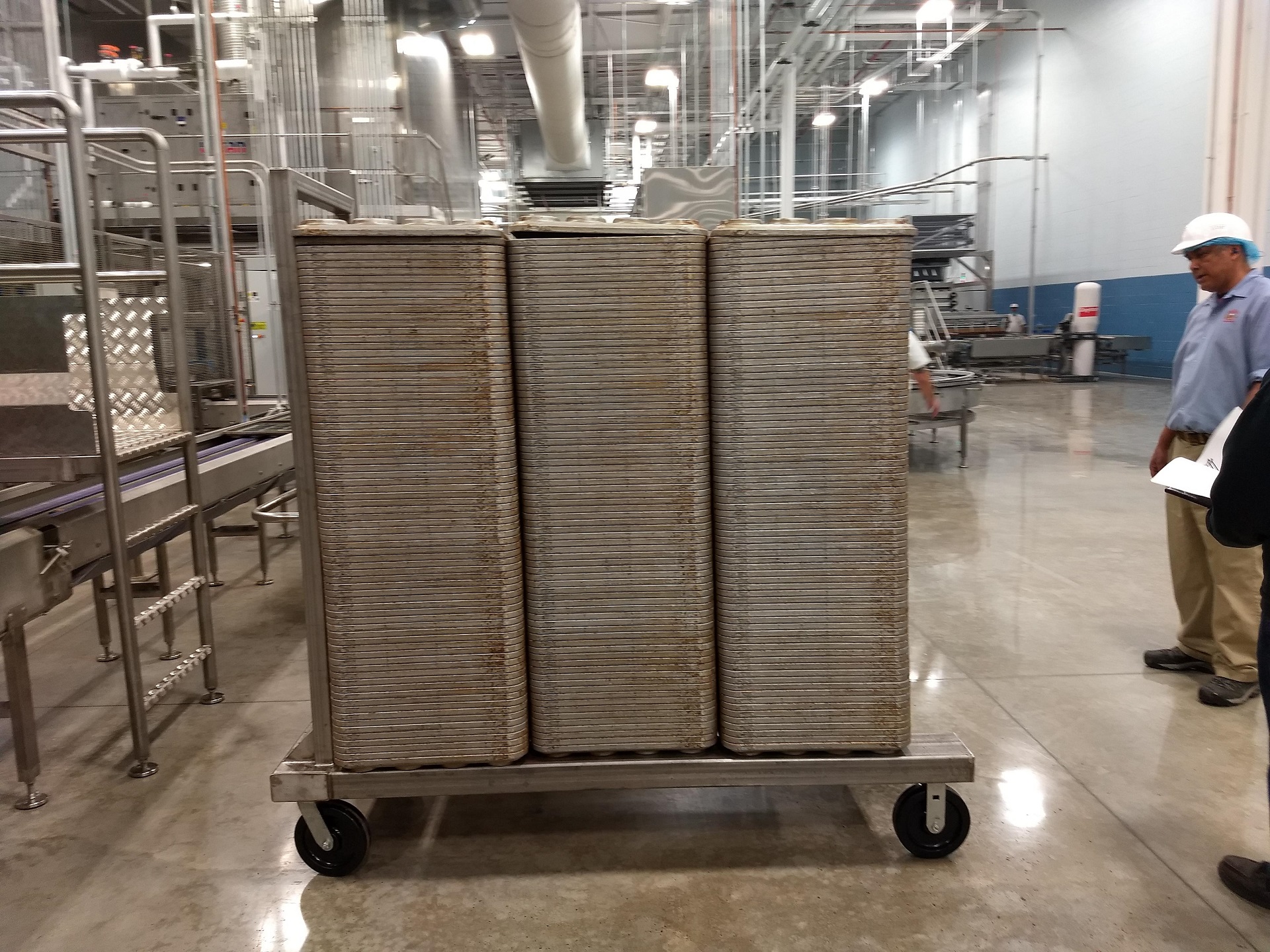 Custom Built Pan Carts For A Leading Commercial Bakery