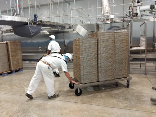Custom Built Pan Carts For A Leading Commercial Bakery