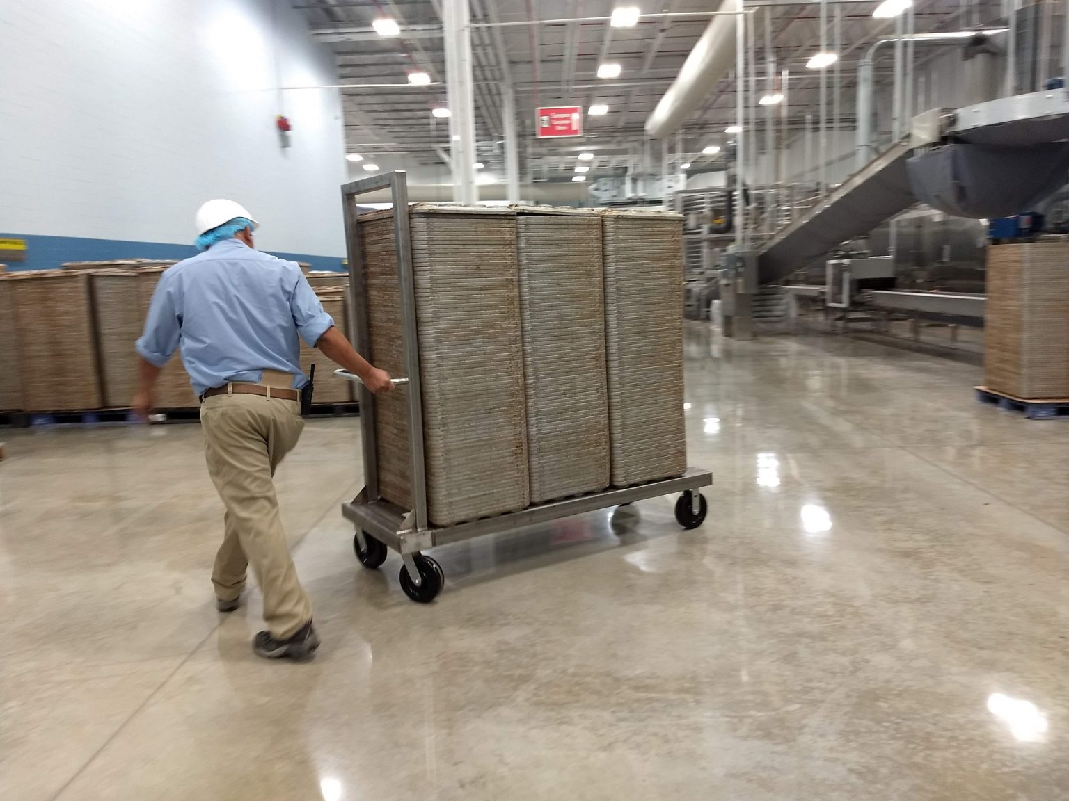 Custom Built Pan Carts For A Leading Commercial Bakery