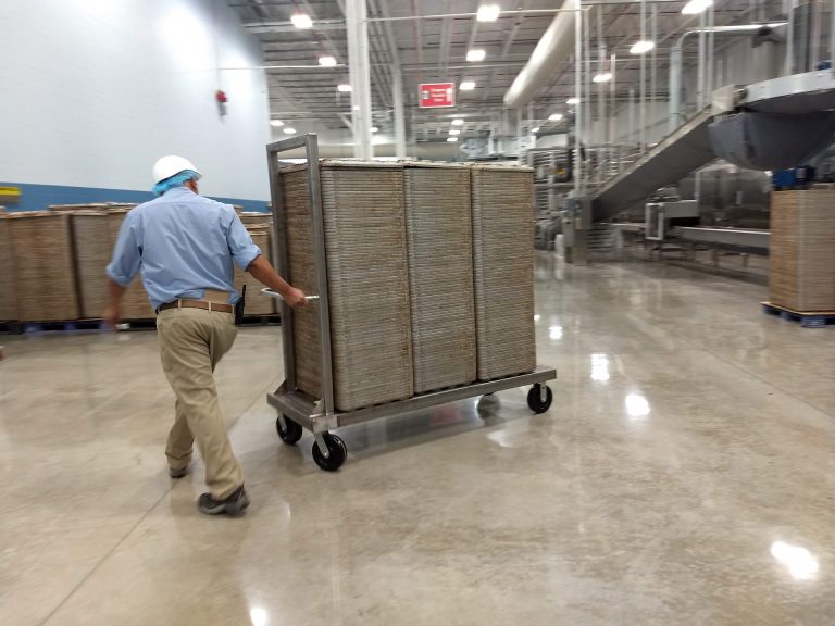Custom Built Pan Carts For A Leading Commercial Bakery
