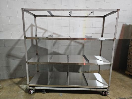 Custom Build Storage Rack For HelloFresh | Schaumburg Specialties